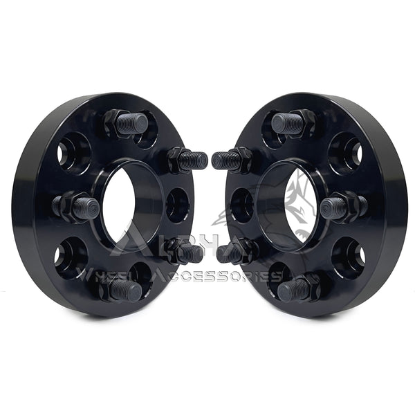 4 Hub Centric 5x4.5 (5x114.3) Wheel Spacers 1" (25mm) Adapters For Nis – Alpha Wheel Accessories