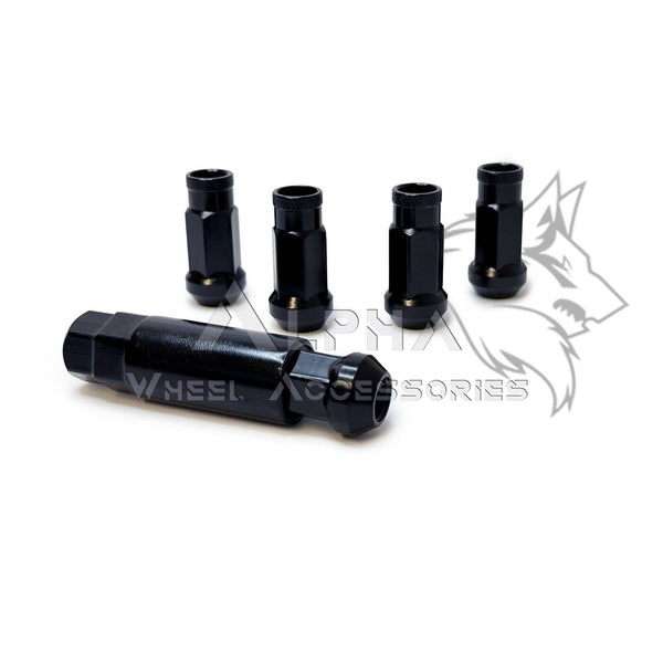 20 Black M12x1.5 JDM Muteki SR48 Racing Lug Nuts For Aftermarket Wheel ...