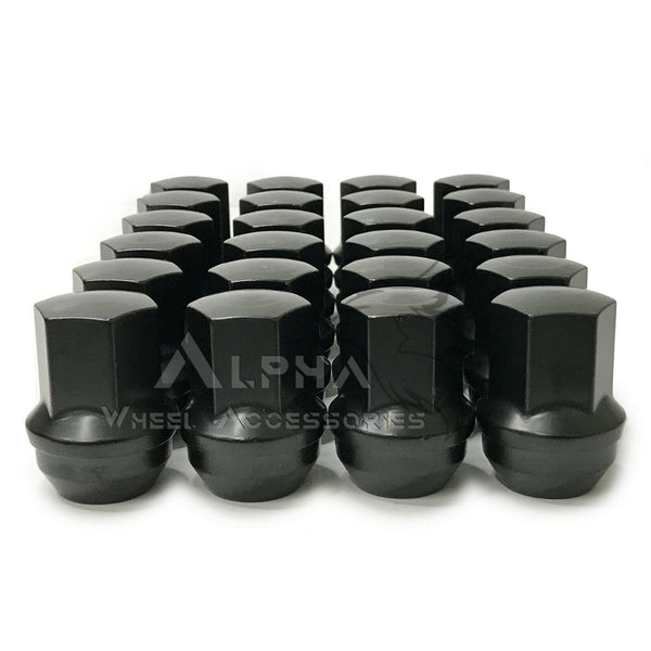 24 Black OEM Factory Style Lug Nuts 14x1.5 For 2019 Ram 1500 & Newer 2 ...
